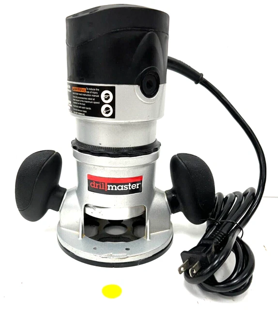 DRILL MASTER 68341 2 Horsepower Fixed Base Router 28,000Rpm 120V/60Hz ...