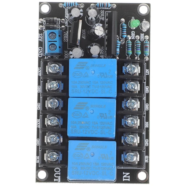 AMPLIFIER BOARD STEREO Module Board Volume Control Home Audio Sound ...