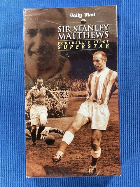 SIR STANLEY MATTHEWS Daily Mail VHS Video Card Case Brand New Sealed ...