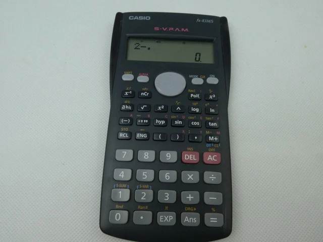 CASIO FX-83MS SCIENTIFIC Calculator Educational School Learning £7.99 ...