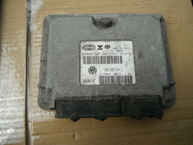 VW POLO 6N2 ENGINE CONTROL UNIT ECU MODULE BRAIN 036906014j £54.99 ...