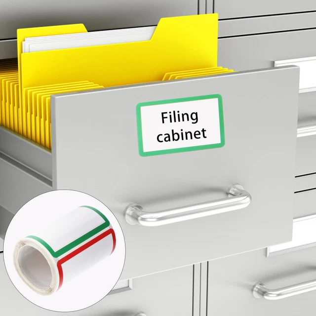 LABELS BLANK STICKERS Writing Name Marker Writable Classification £10. ...