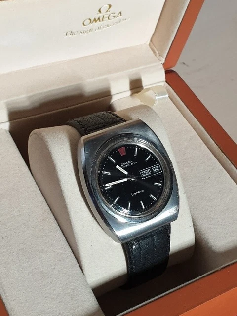 RARE RARO VINTAGE watch orologio 1970 Omega MEGAQUARTZ 32 jumbo Geneve ...