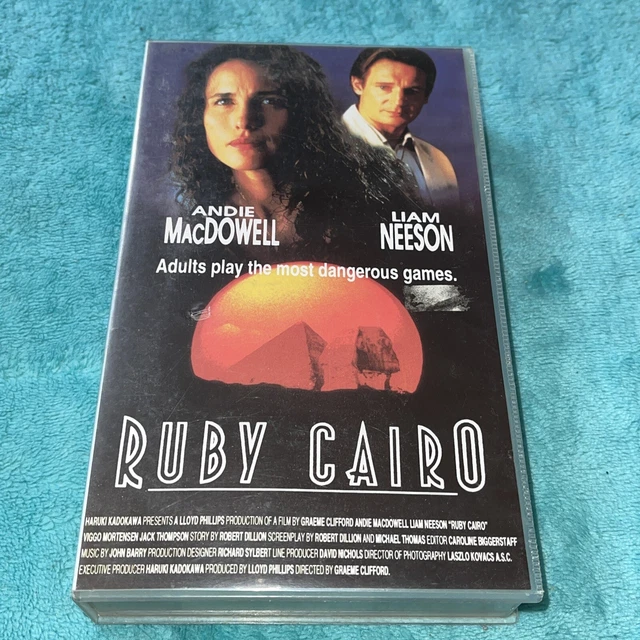 RUBY CAIRO ANDIE MacDowell Liam Neeson VHS Video EUR 7,18 - PicClick DE