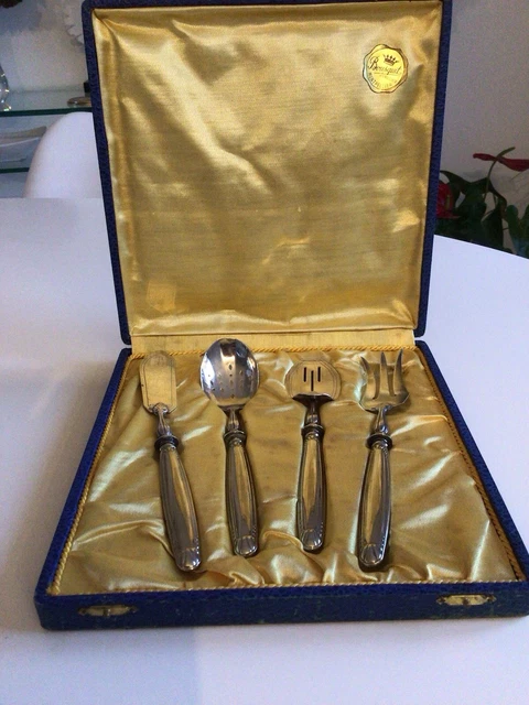 SERVICE À MIGNARDISES Art Nouveau. Poinçonné LH EUR 45,00 - PicClick FR