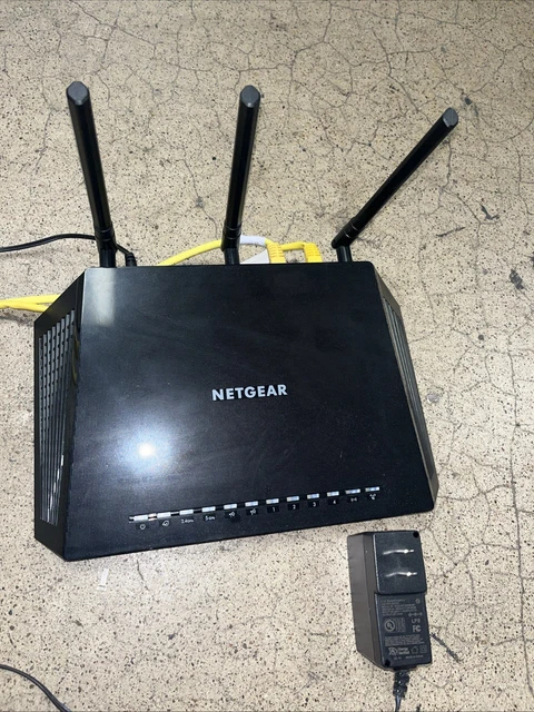 NETGEAR AC1750 R6400V2 Smart Dual Band Wi-Fi Router w/ Power Cord $21. ...
