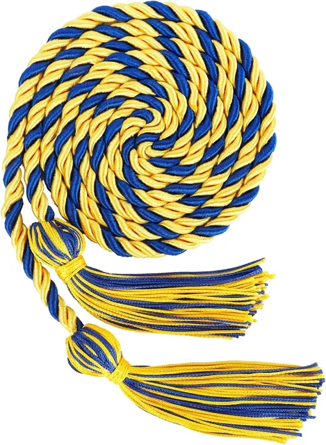 GRADUATION CORD, GRADUATION Cords 2024, Gold and Blue Cord Graduation ...
