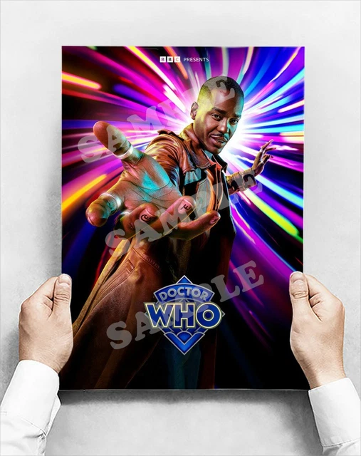 DOCTOR WHO 60TH Anniversary 15th Doctor Ncuti Gatwa A3 Poster Brand New ...