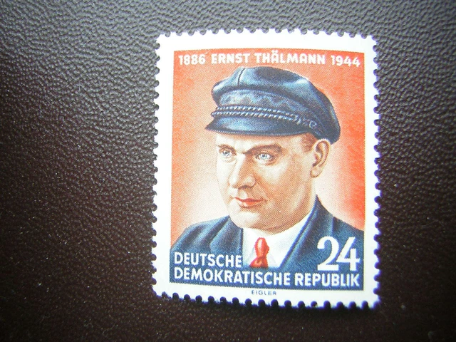 ERNST THÄLMANN BRIEFMARKE postfrisch 10. Todestag des Politikers 1886 - 1944 EUR 1,00 - PicClick DE
