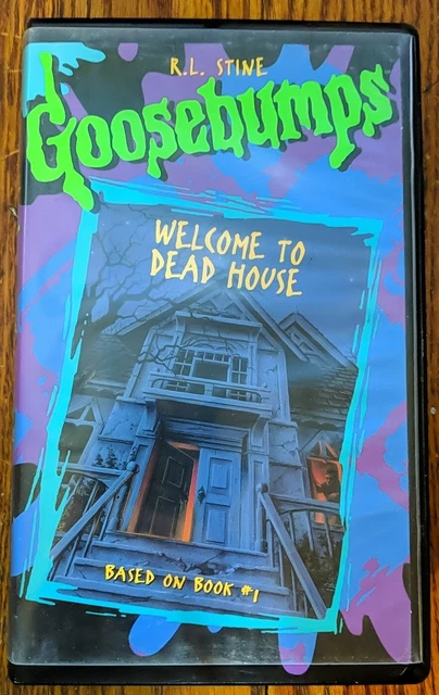GOOSEBUMPS - WELCOME To The Dead House VHS VCR Tape Movie R.L. Stine ...