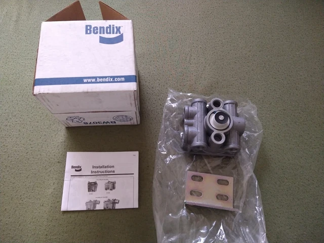 BENDIX 803115 R 12 Air Brake Relay Valve - Brand New, In Original Box ...