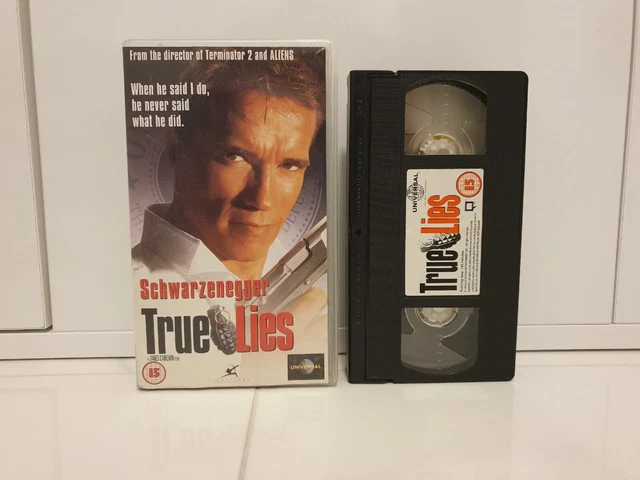 TRUE LIES VHS Video Tape Arnold Schwarzenegger 1994 EUR 5,81 - PicClick IT