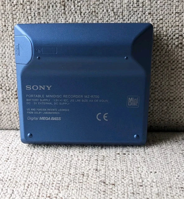 SONY MZ-R700 MD Recorder MiniDisc Walkman MEGA BASS. Blue. Work. $158.88 - PicClick CA