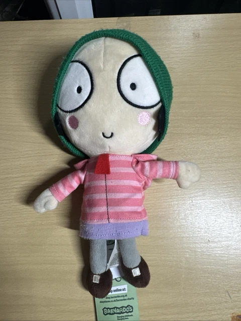 SARAH AND DUCK Cbeebies Sarah 10" Soft Plush Toy Doll Character £10.08 ...