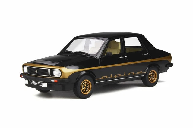 RENAULT 12 R12 Alpine 1978 Black Gold Ottomobile Ot336 1/18 999 Pcs ...