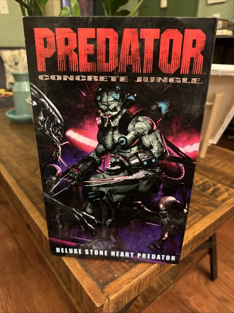 NECA CONCRETE JUNGLE Stone Heart Predator Deluxe Ultimate Figure #Neca ...