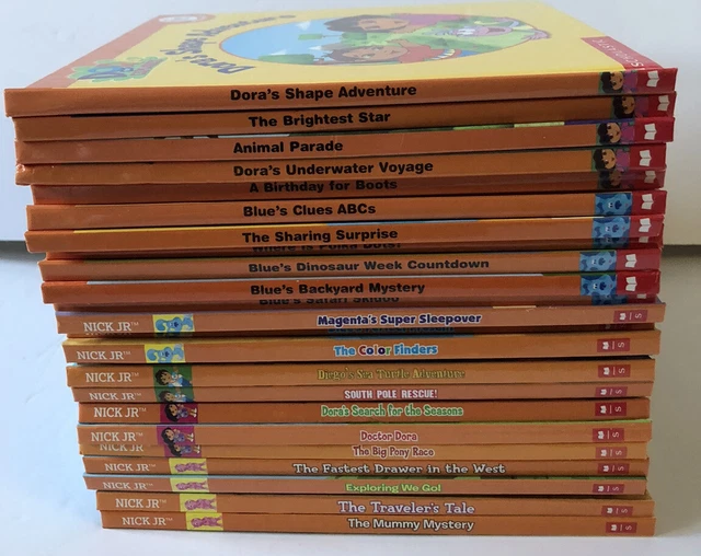 Nick Jr Book Club And Learn To Read Lot Of 24 Hc Dora Diego Backyardigans Blues 3999 Picclick Ca
