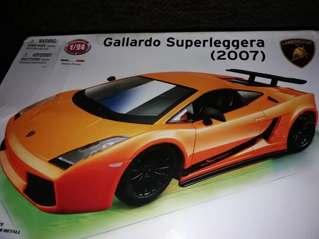 NEW BURAGO DIECAST 1:24 Large Lamborghini Gallardo Superleggera Car Model Kit $51.43 - PicClick AU