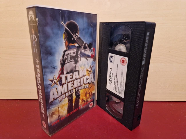 TEAM AMERICA WORLD Police - PAL VHS Video Tape (H59) £9.99 - PicClick UK