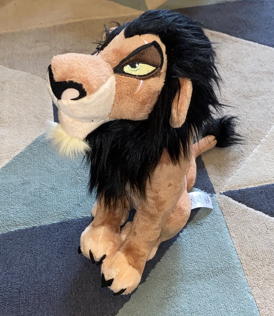 DISNEY’S STORE THE Lion King Lion Guard Scar 14in 35cm Plush Soft Toys ...