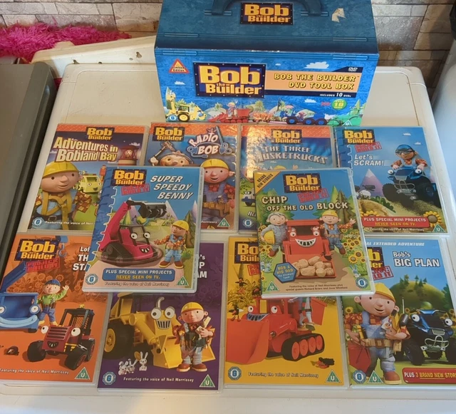 BOB THE BUILDER Limited Edition 10 DVD Tool Box Set 2010 £15.99 ...