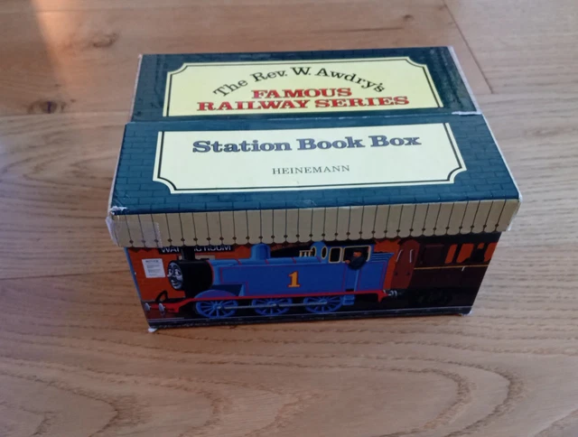 THOMAS THE TANK Engine Famous Railway Series Station book box by Rev. W ...