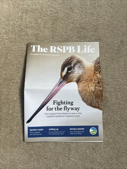 THE RSPB LIFE members Magazine Autumn 2024 £4.99 - PicClick UK