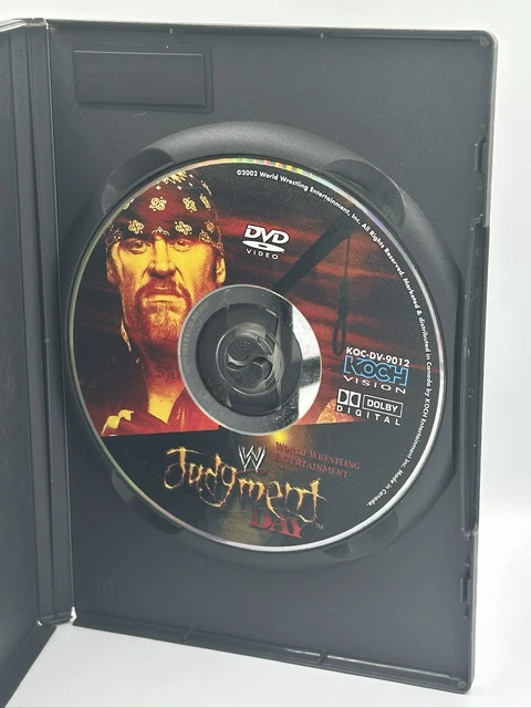 WWE JUDGMENT DAY 2002 DVD Hulk Hogan Undertaker EXTREMELY RARE OOP $125 ...
