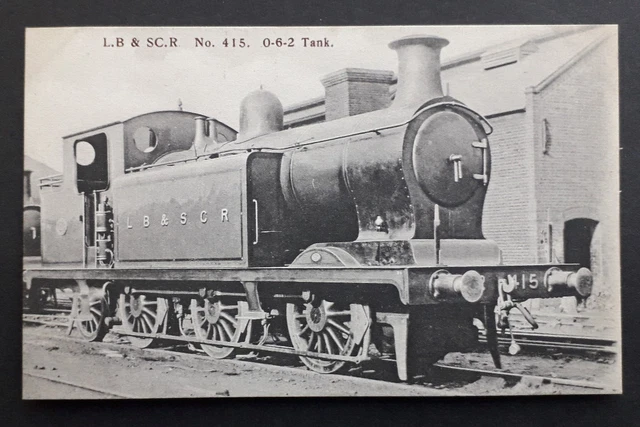 LB & SCR no. 415 0-6-2 Locomotive postcard London Brighton & South ...