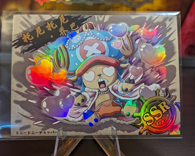 ONE PIECE 25TH Anniversary Collection Tony Tony Chopper SSR 8 Card $4. ...