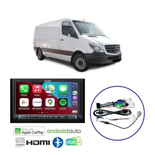ALPINE ILX-702D STEREO Upgrade for Mercedes Sprinter 2018-2022 $1,239. ...