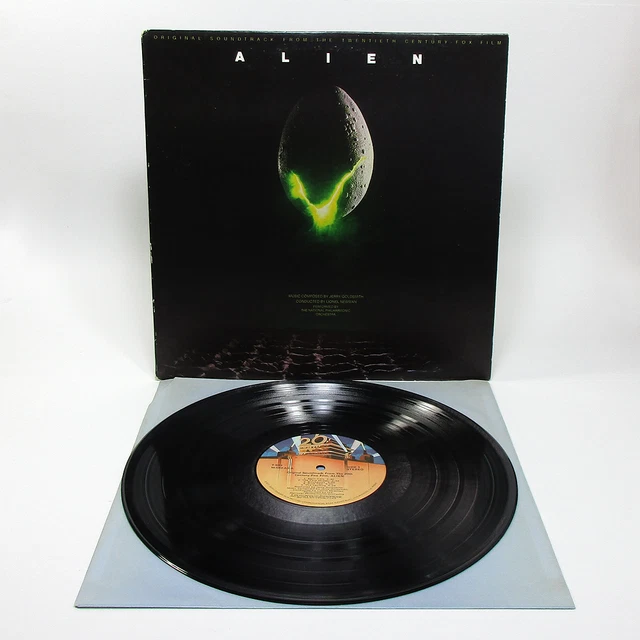 ALIEN ORIGINAL SOUNDTRACK OST by Jerry Goldsmith (Vinyl LP, 1979, T-593 ...
