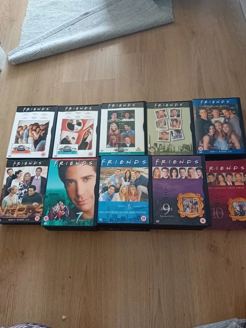 FRIENDS: THE COMPLETE Series DVD 32-Disc Box Set, Seasons 1-10 £26.72 - PicClick UK