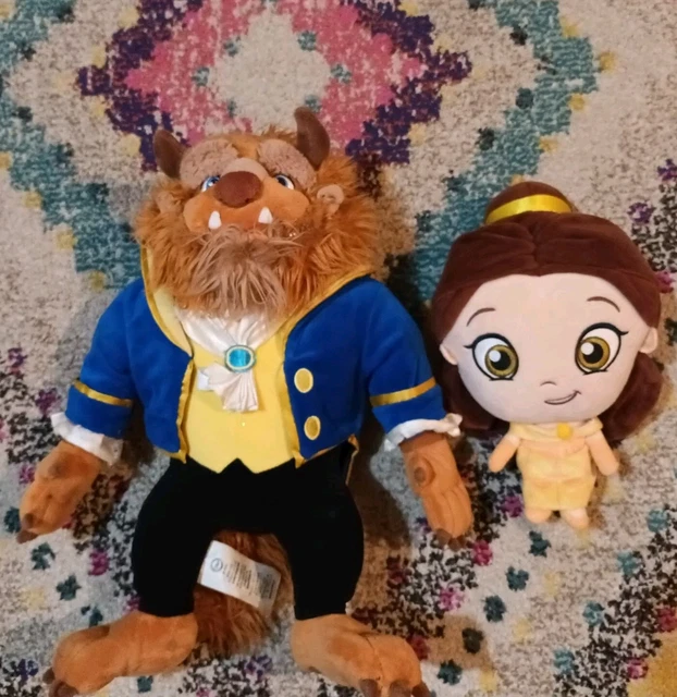DISNEY STORE BEAUTY And The Beast Soft Plush Beast Teddy Classic Disney ...