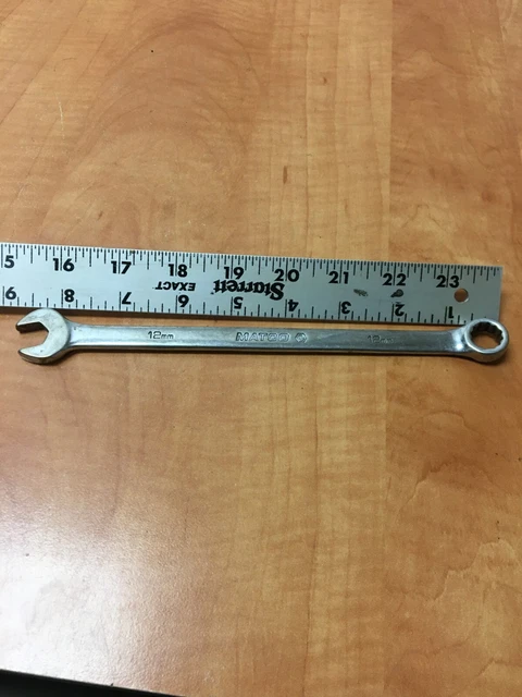 MATCO TOOLS USA 12mm RCL12M2A Metric Combination Wrench Long 12 point ...