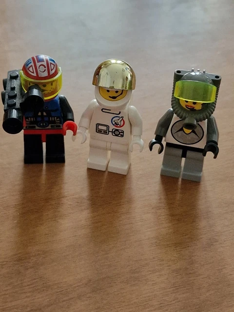 LEGO SPACE SYSTEM Minifigure Rare 80S 90S Astronauta Moon EUR 20,00 ...