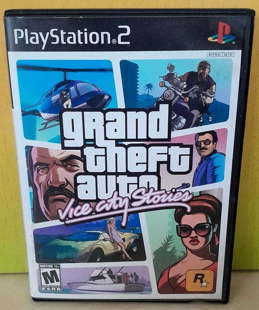 PS2 GRAND THEFT Auto: Vice City Stories Complete GTA (Sony PlayStation ...