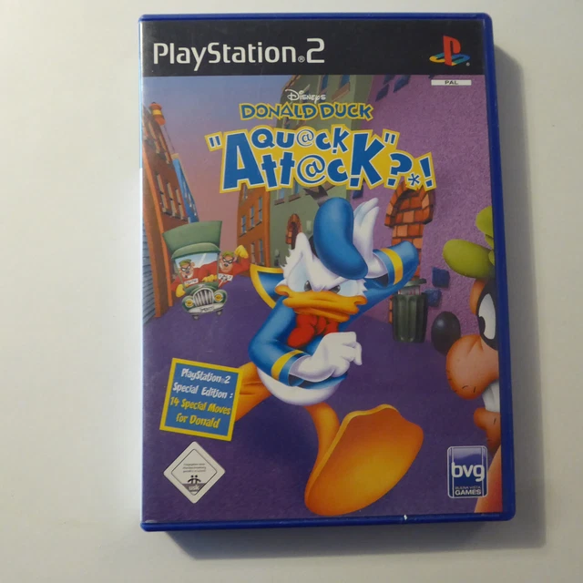 DONALD DUCK QUACK Attack (Sony PlayStation 2, 2006) Spiel & OVP ...