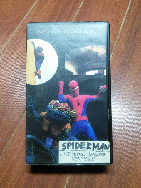 SPIDER-MAN TOEI LIVE Action Japanese Version (1978) VHS Tape £93.79 ...