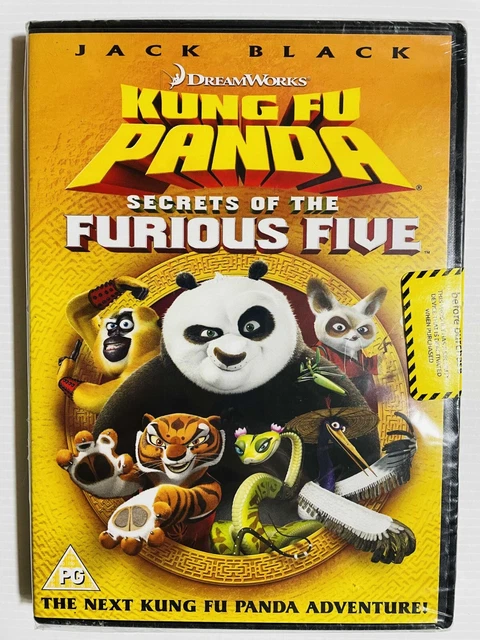 KUNG FU PANDA Secrets Of The Furious Five 5 DVD (New and Sealed) £3.19 ...