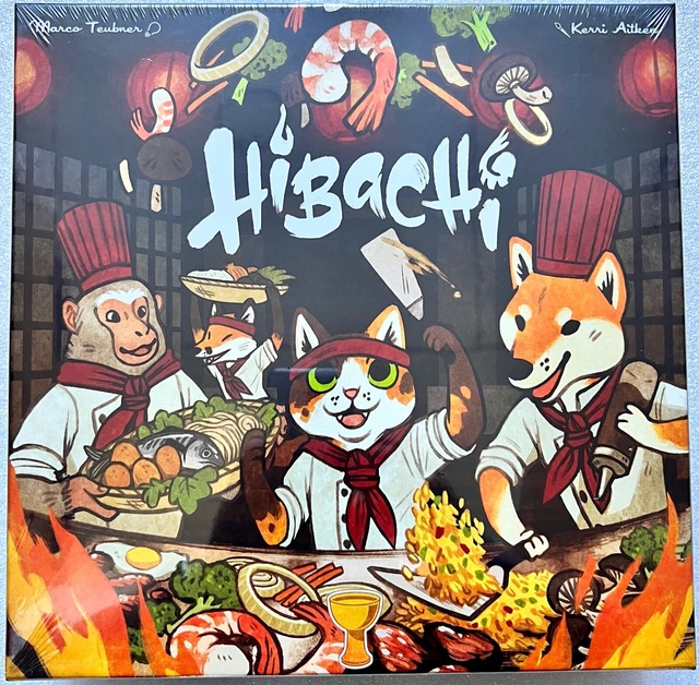 HIBACHI FUN SUPPLY Brettspiel Familienspiel Geschicklichkeitspiel ...