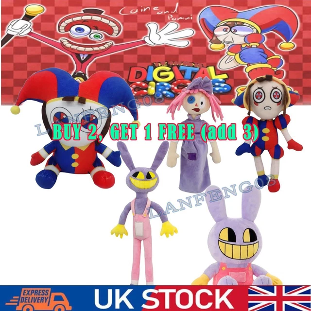 THE AMAZING DIGITAL CIRCUS Game Anime Plush Doll Cartoon Stuffed Toy ...