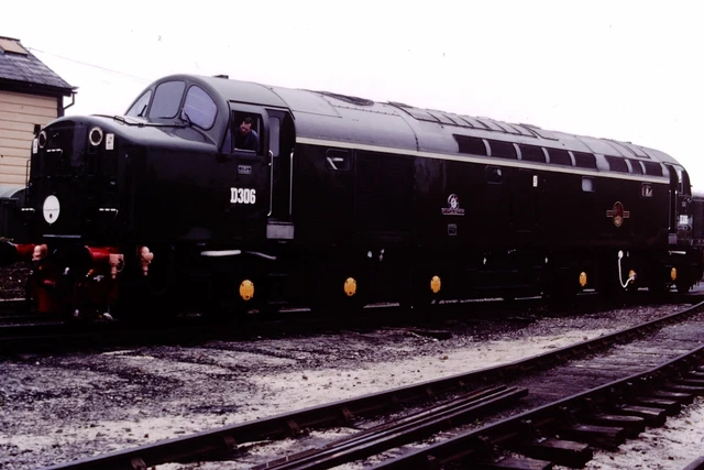 1991 BRITISH RAIL BR Diesel Electric D306 Loco Railway Slide 1018 £3.99 ...