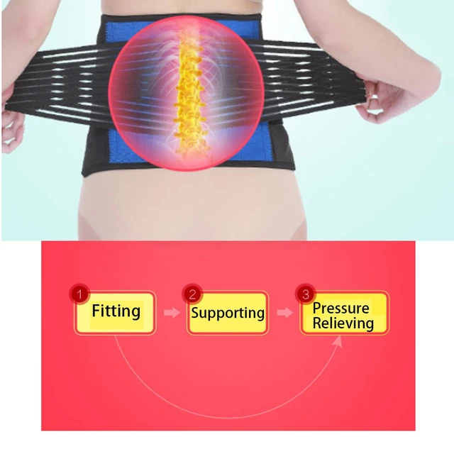 ELASTIC ADJUSTABLE WARM Keeping Support Band Body Shaping Protective ...