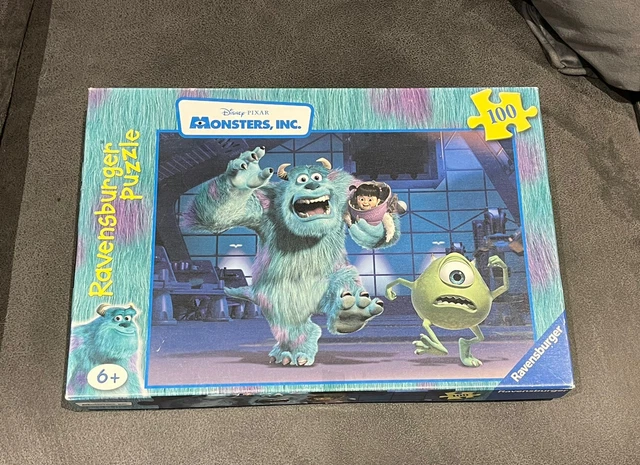 VINTAGE 2002 RAVENSBURGER 100 Piece Disney Pixar Monsters Inc Jigsaw ...