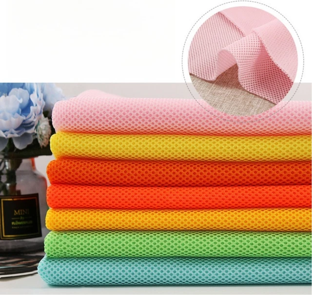 3D AIR MESH Fabric Net Cloth Sandwich Spacer Craft Sew Material Three ...