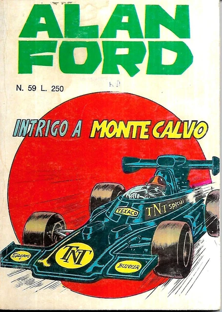 ALAN FORD PRIMA serie originale Corno n° 59 Intrigo Monte Calvo: quasi ...