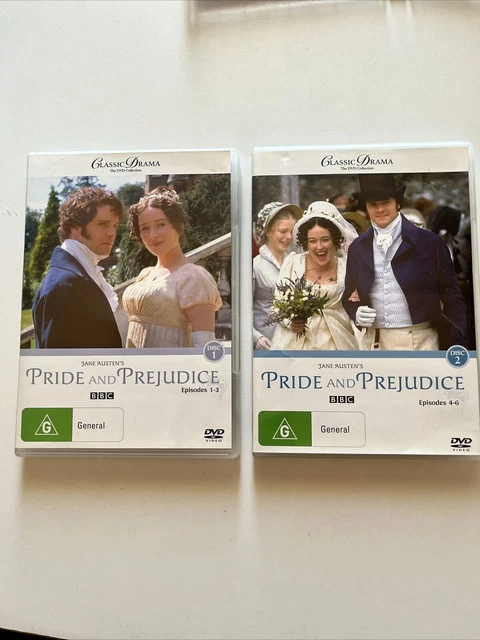BBC: PRIDE AND Prejudice - Complete Series (DVD, 1995, 2-Disc) Region 4&2 $18.95 - PicClick AU