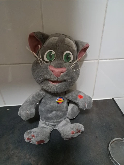 TALKING TOM CAT Talk back Sounds Fun Interactive Toy For Kids £8.00 ...