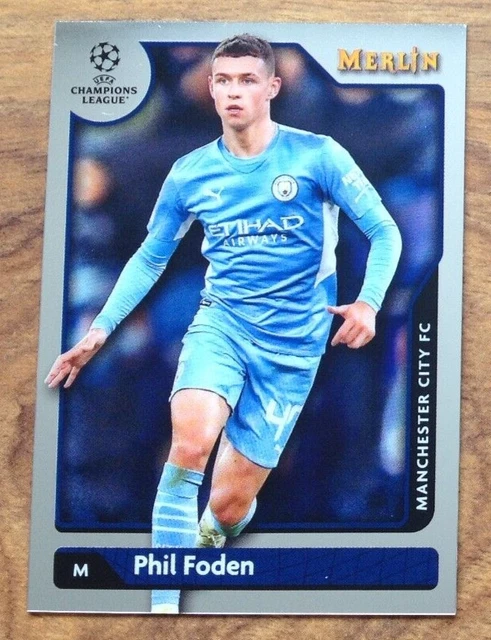 PHIL FODEN MANCHESTER City FC 2021-22 Topps Merlin Chrome UEFA Soccer #38 EUR 3,51 - PicClick FR